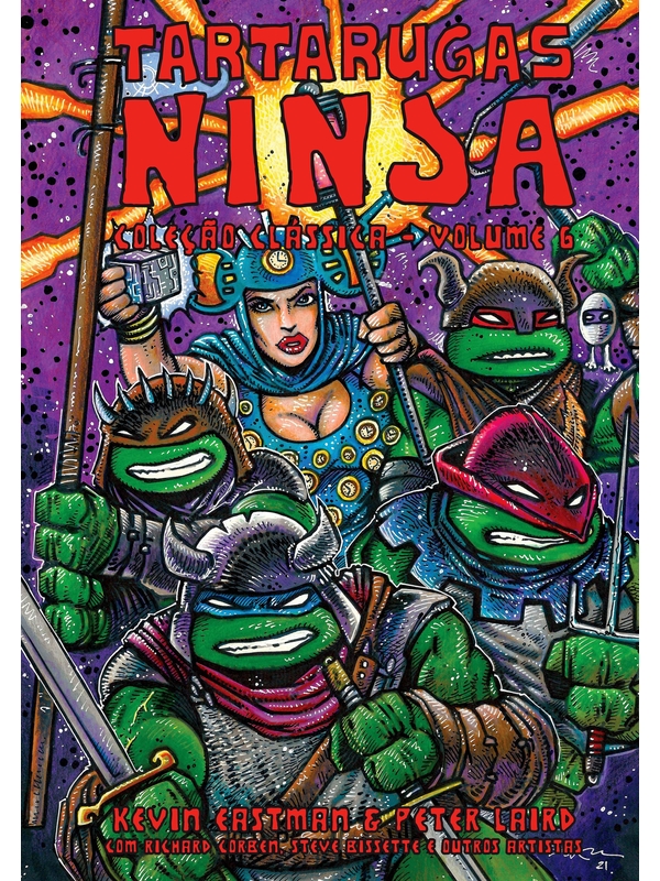 Livro: Tartarugas Ninja: Coleção Clássica Vol. 6 - Kevin Eastman e ...