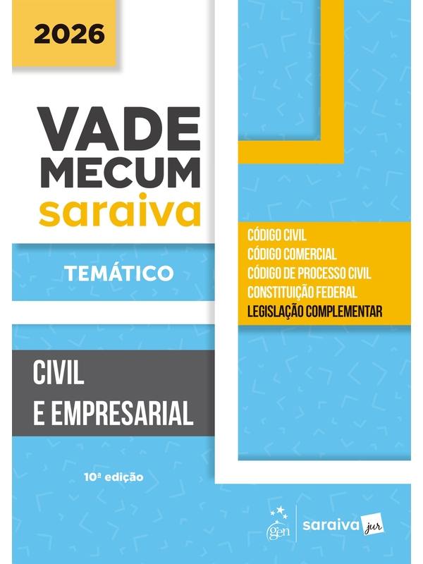 Livro: Vade Mecum Civil e Empresarial - Temático - 10ª Edição 2026 ...